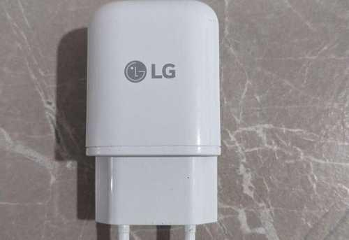 Оригинальное зарядное устройство LG Fast Charge