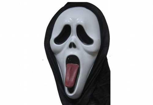 Карнавальная маска 316726 «Крик», с языком