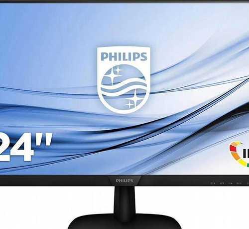 Монитор Philips 243V7qdsb (00/01) 23.8", черный