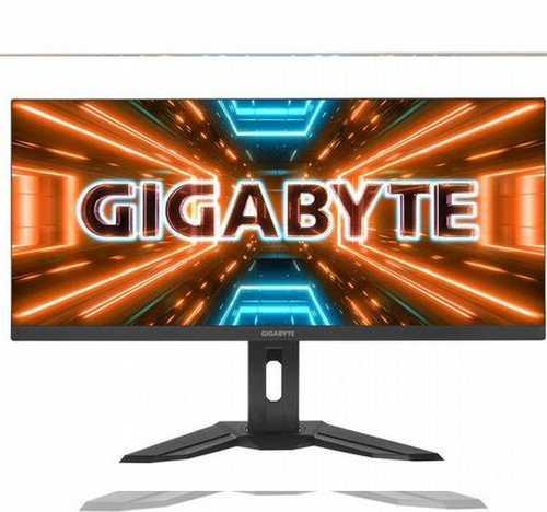 34" Монитор gigabyte M34WQ-EK черный 144hz б/у