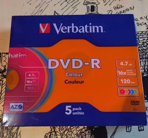 Диски DVD-R, Verbatim