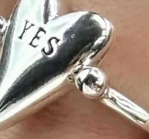 Кольцо безразмерное yes no