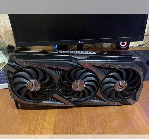 Видеокарта asus rog strix rtx 3060ti