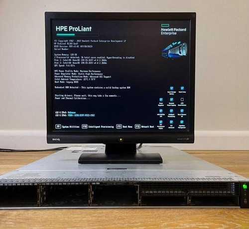 Сервер HP DL360 Gen9 8SFF 2x E5-2697v3 768GB