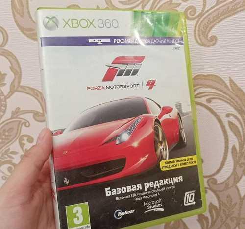 Игра Forza Motorsport 4 для Xbox 360 лицензия