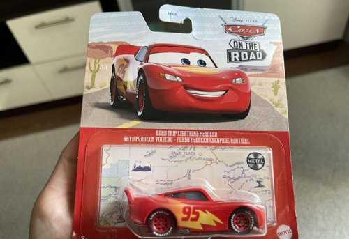 Cars тачки mattel Road Trip Lightning McQueen