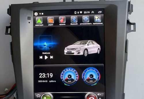 Магнитола Toyota Corolla 2007-2013 tesla Android
