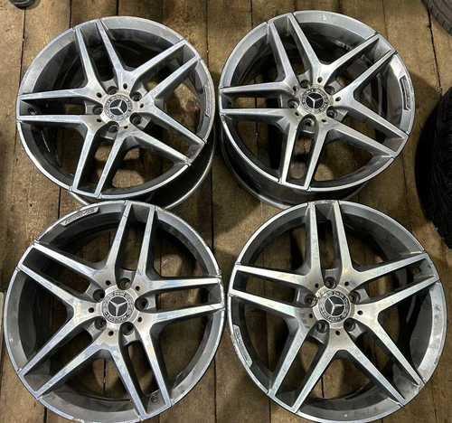Одноширокие диски Mercedes-Benz r19 AMG W222/221
