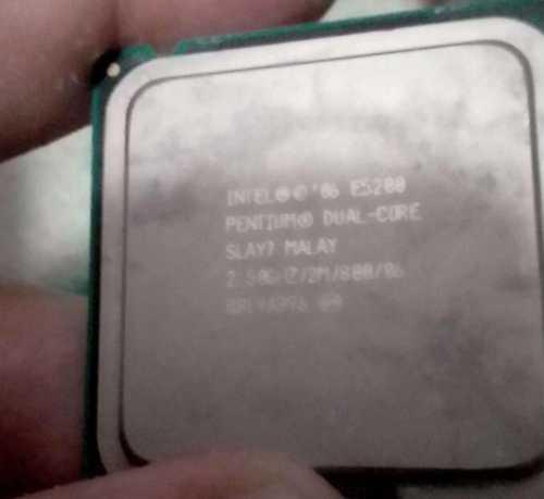 Процессор LGA 775 Dual core e5200