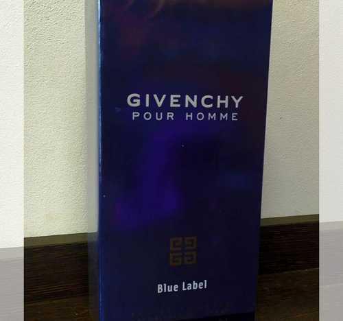 Givenchy pour homme blue label 100 мл