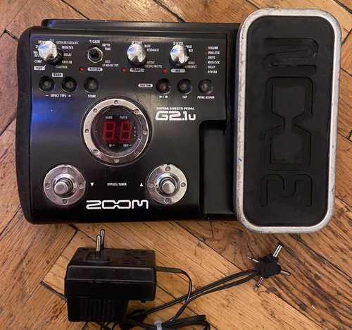 Гитарный процессор zoom g2.1u