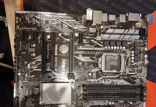 Материнская плата lga 1151 asus z270-p нерабочая