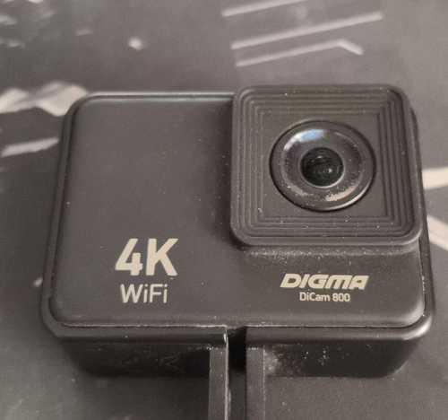 Экшн камера Digma dicam 800 4k