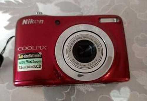 Фотоаппарат Nikon coolpix L25. Рабочий