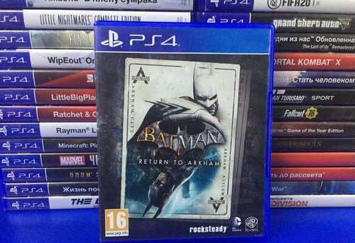 Игра Batman Return to Arkham PS4
