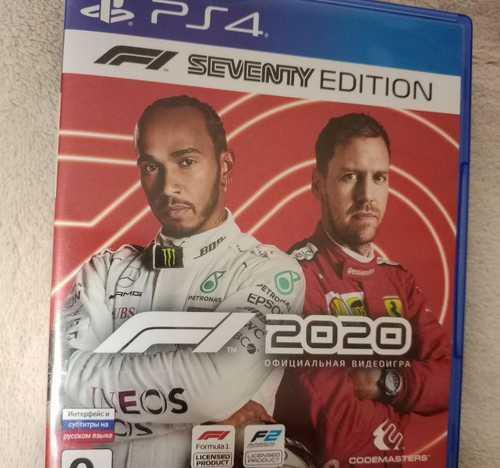 Игры для приставок ps4 F1 2020
