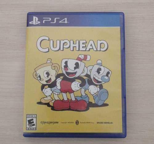 Диск на ps4 Cuphead