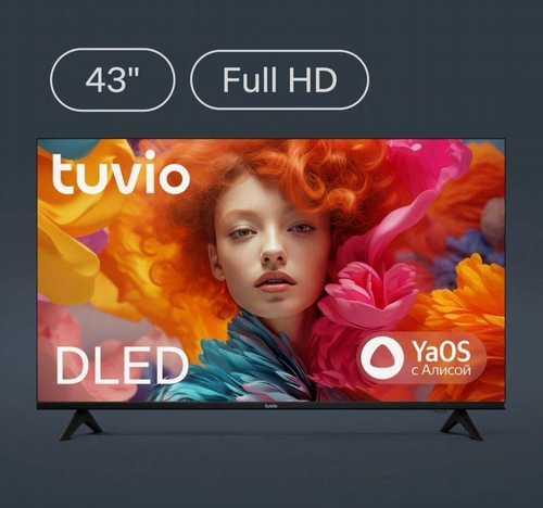 Телевизор Tuvio Full HD dled 43 дюйма