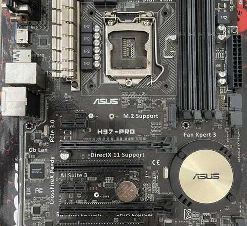 Материнская плата Asus H97-PRO