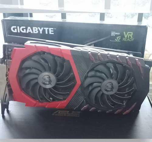 Видеокарты gtx 1060 6gb Asus, Msi, Gigabyte