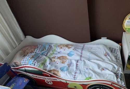 Детская кровать машинка бу