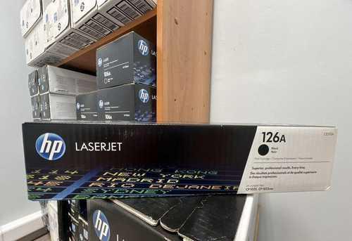 CE310A Картридж HP 126A лазерный черный (1200 стр)