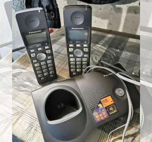 Радиотелефон Panasonic 2 трубки
