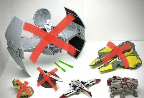 Звёздные войны техника от Hasbro, Revell и др