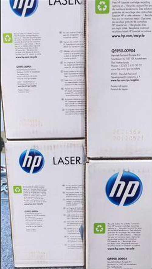 Картриджи HP Q595A новые, просрок