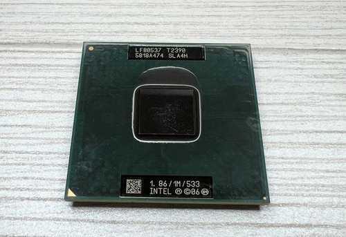 Процессор ноутбука Intel Dual-Core T2390(Socket P)