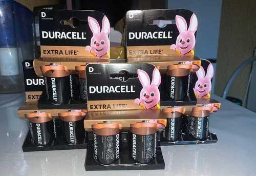 Батарейки Duracell D 2 шт