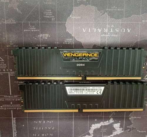 Оперативка Corsair Vengeance DDR4 32Gb (2x16Gb)