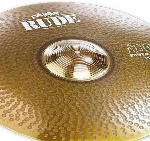 Paiste rude Reign Power Ride 22"
