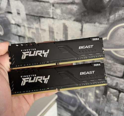 Оперативная память DDR4 HyperX 16 GB 2666mhz