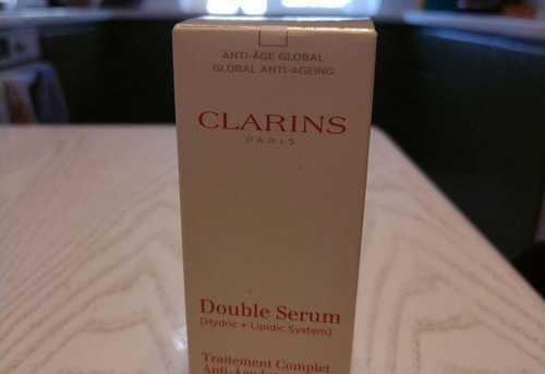 Clarins сыворотка двойная новая 30 мл