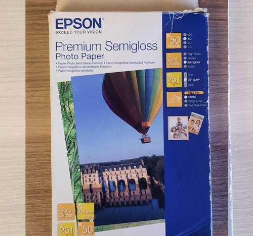 Фотобумага Epson Semigloss 10х15