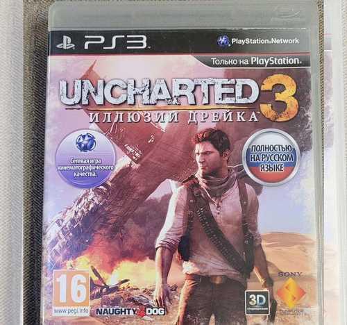 Uncharted 3 иллюзии Дрейка для ps3