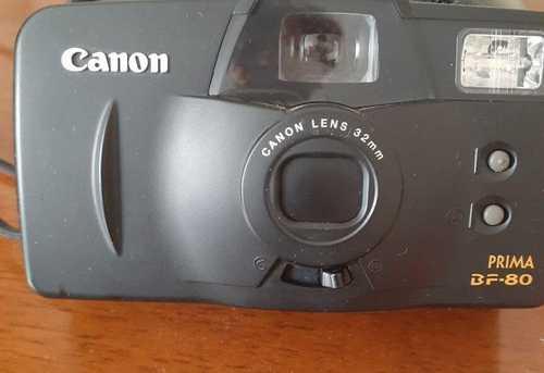 Пленочный фотоаппарат canon BF80 мыльница