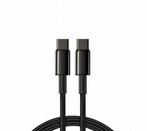 Кабель USB-C baseus Cafule, Type-C - Type-C, 1 м