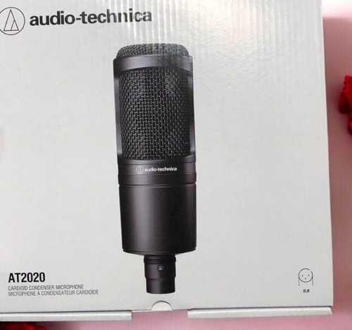 Студийный микрофон audio technica AT2020