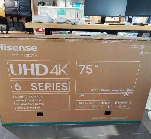 Телевизор hisense 75A6K / 75"