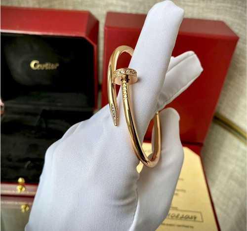 Золотой браслет Cartier Гвоздь