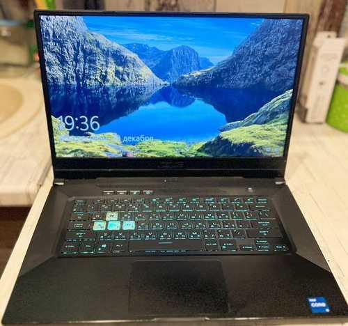 Игровой ноутбук asus tuf dadh f15 rtx 3050 24