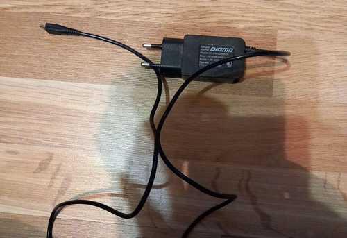 Сетевое зарядное устройство digma Micro usb