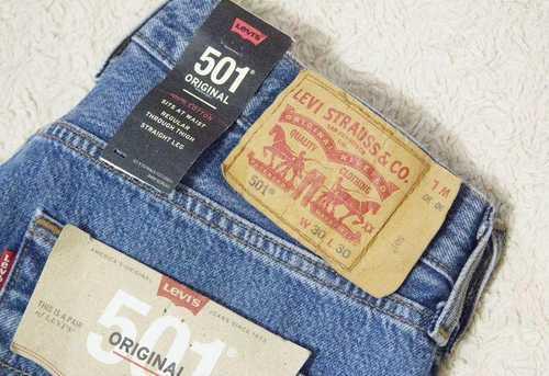 Джинсы Levis 501 W30 L30 Оригинал