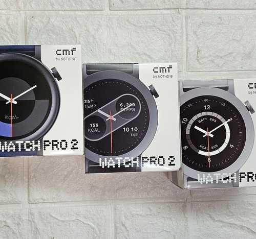 Новые смарт-часы Nothing CMF Watch Pro2, все цвета