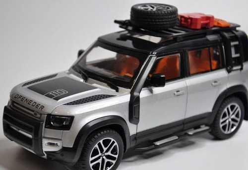 Модель автомобиля Land Rover Defender металл