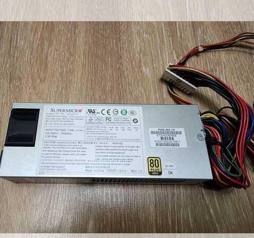 Блок питания SuperMicro PWS-203-1H 200W