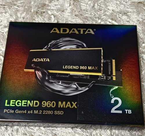 SSD M.2 - Adata Legend 960 MAX 2TB (Новый)