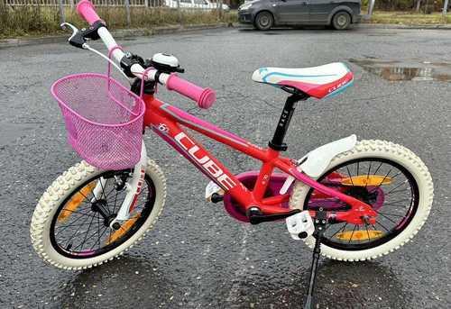 Продам детский велосипед Cube Kid 160 Girl